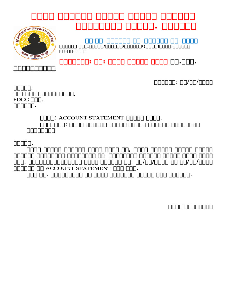 Letter Head Format | PDF