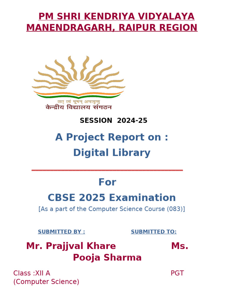 Project-Front_Pages[1] | PDF