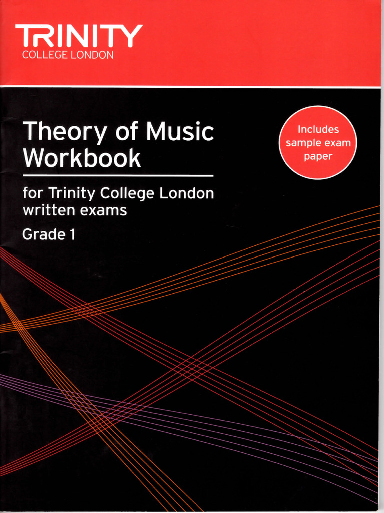 Trinity Grade 1 Theory Workbook | PDF | Scale (Music) | Chord (Music)