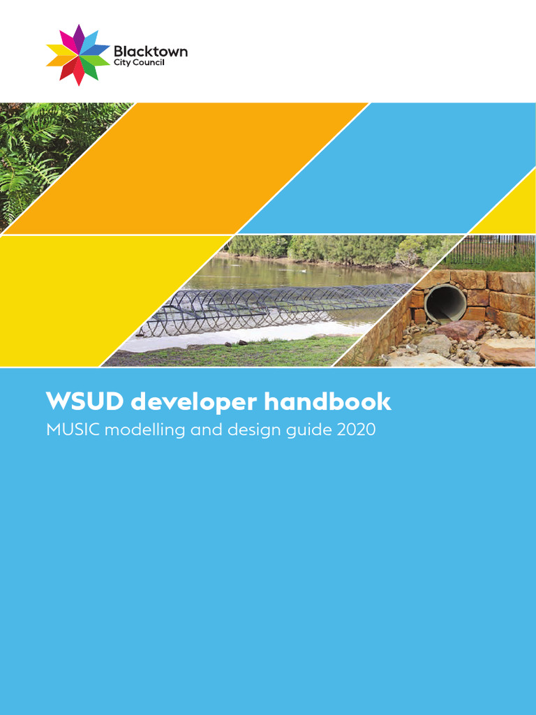 Blacktown Council WSUD Developer Handbook 2020 | PDF | Flood | Surface Runoff