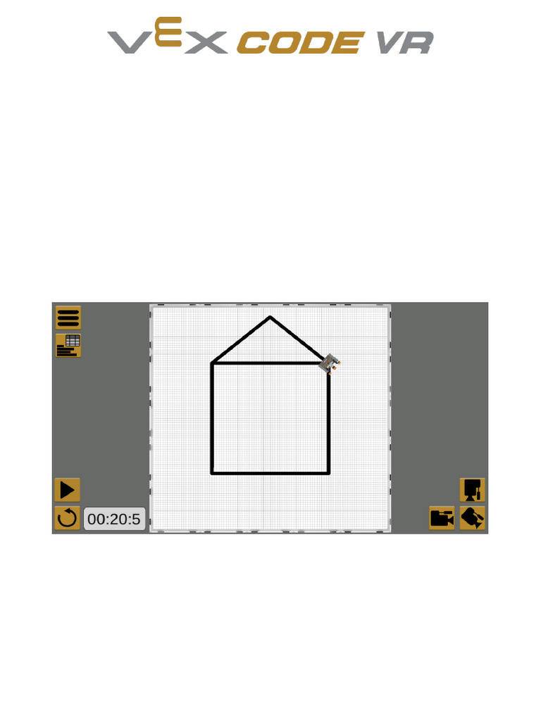 VEXcode Project: Draw a House | PDF