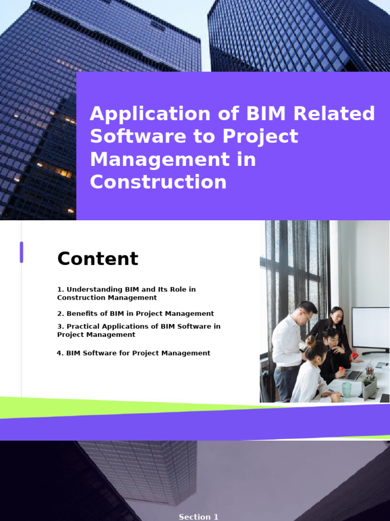 Application of BIM Related Software To Project Management in | PDF | Building Information ...
