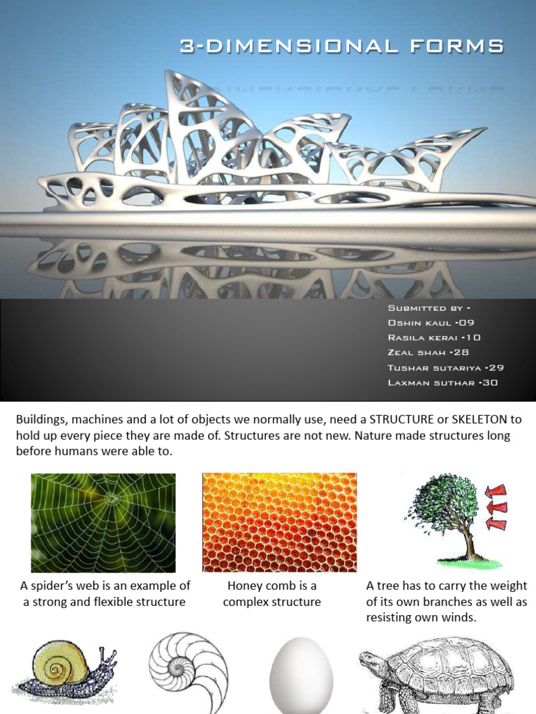 3D Structural Forms Explained | PDF | Vault (Architecture) | Dome