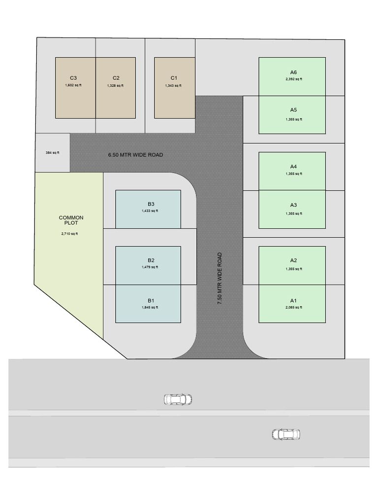 Kalol Plotting - Plot Layout | PDF