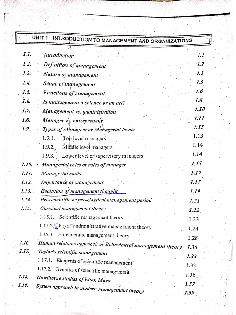 POM Important Questions | PDF
