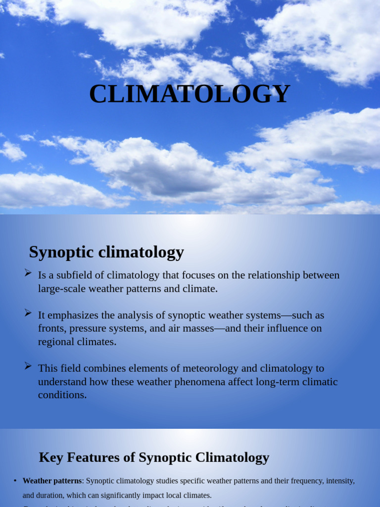 Climatology Group 3 Presentation | PDF | Climatology | Climate