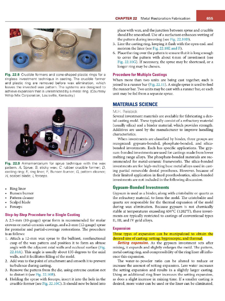 Wax Expansion | PDF