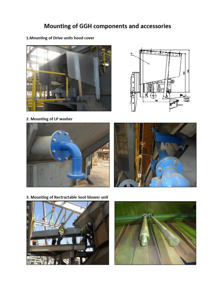 Mounting of GGH components and accessories | PDF