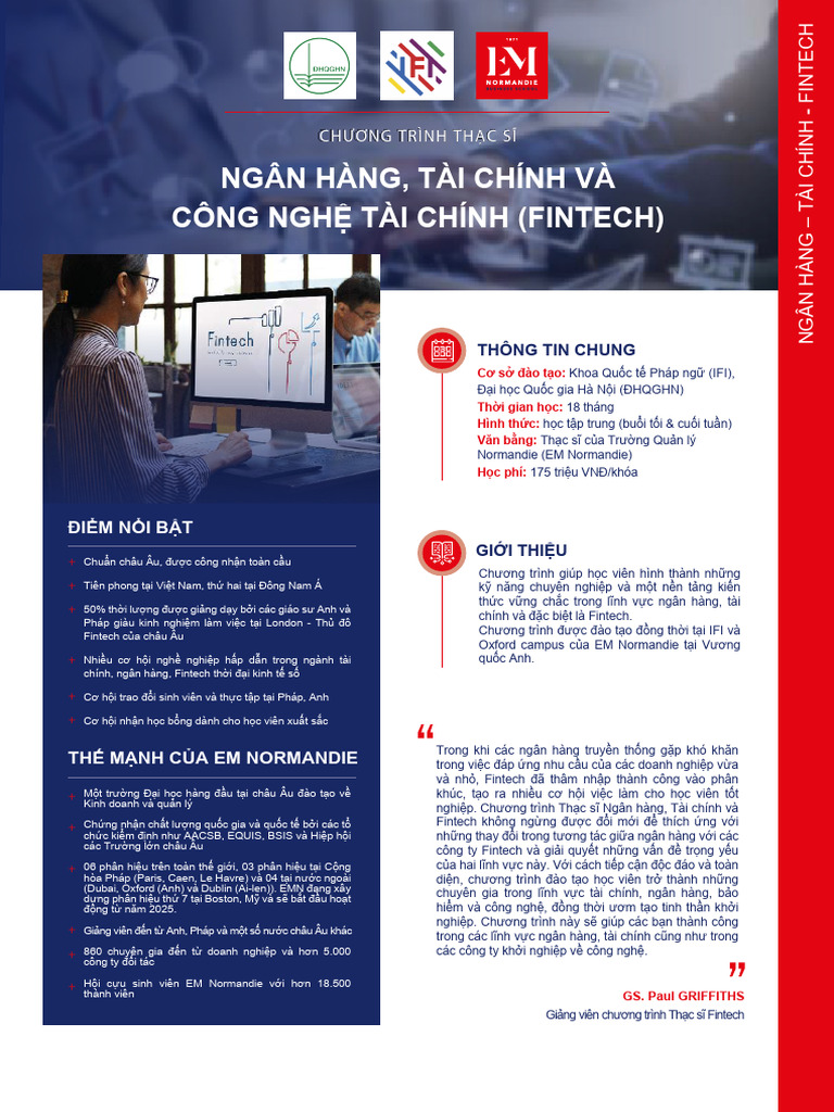 Brochure Fintech Ifi VN p3 Final | PDF