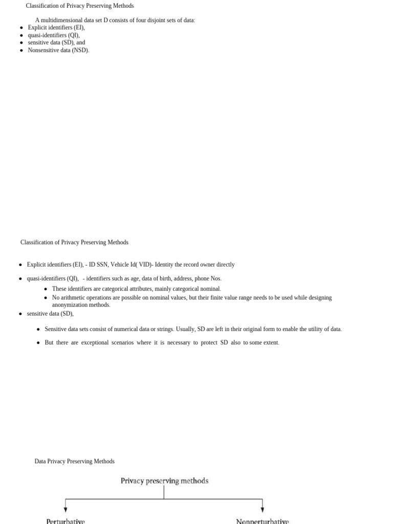 Privacy-Preserving Data Classification Methods | PDF | Scalability ...