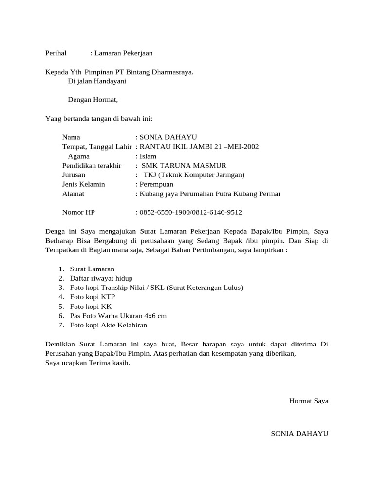 LAMARAN 1 Sonia | PDF