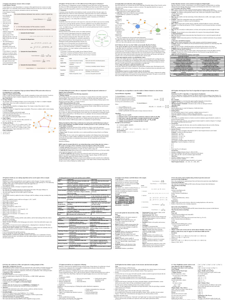 Bda Sem 7 | PDF | Apache Hadoop | No Sql