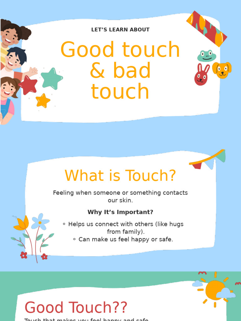 Good Touch & Bad Touch | PDF