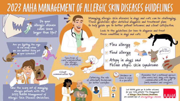 Aaha Allergic Skin Diseases Guidelines Graphic | PDF