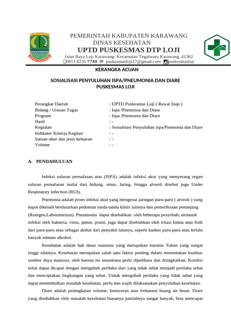 Kak Ispa Diare | PDF