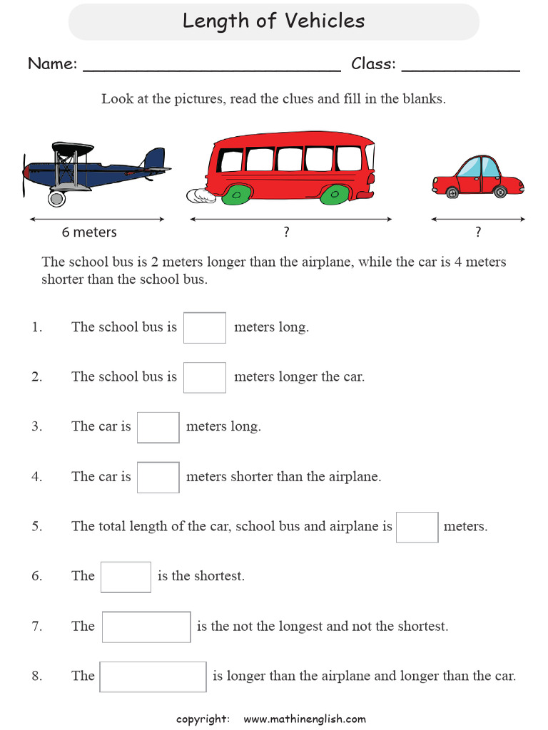Length Vehicles | PDF