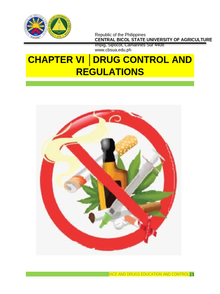 Module Vii | PDF | Controlled Substances Act | Narcotic
