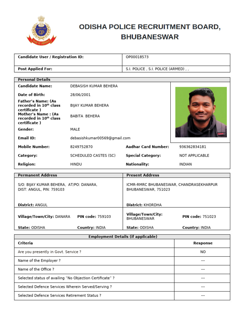 application (1) | PDF | Government | Justice