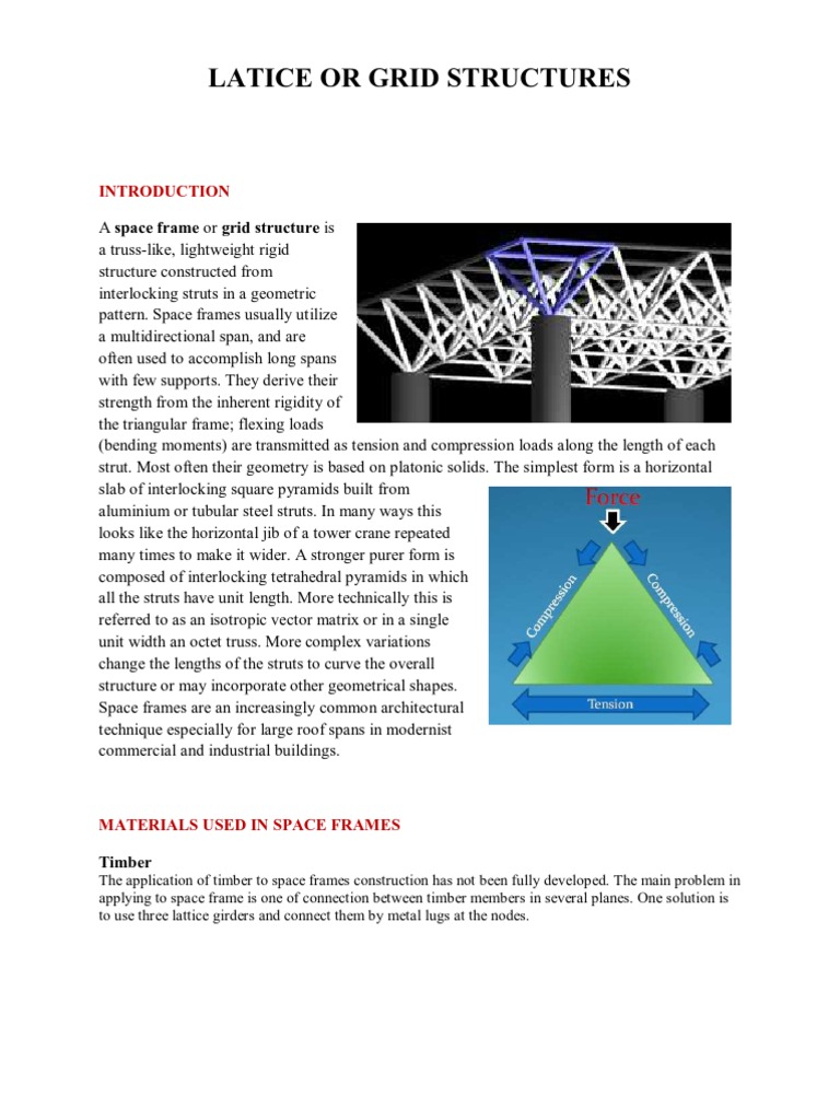 Latice or grid structures optimized for 40 characters or less | PDF ...