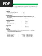 UG Sump Design and Calculations | PDF | Bending | Beam (Structure)