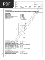 Design of Stub For Transmission Line Towers | PDF | Screw | Reinforced ...