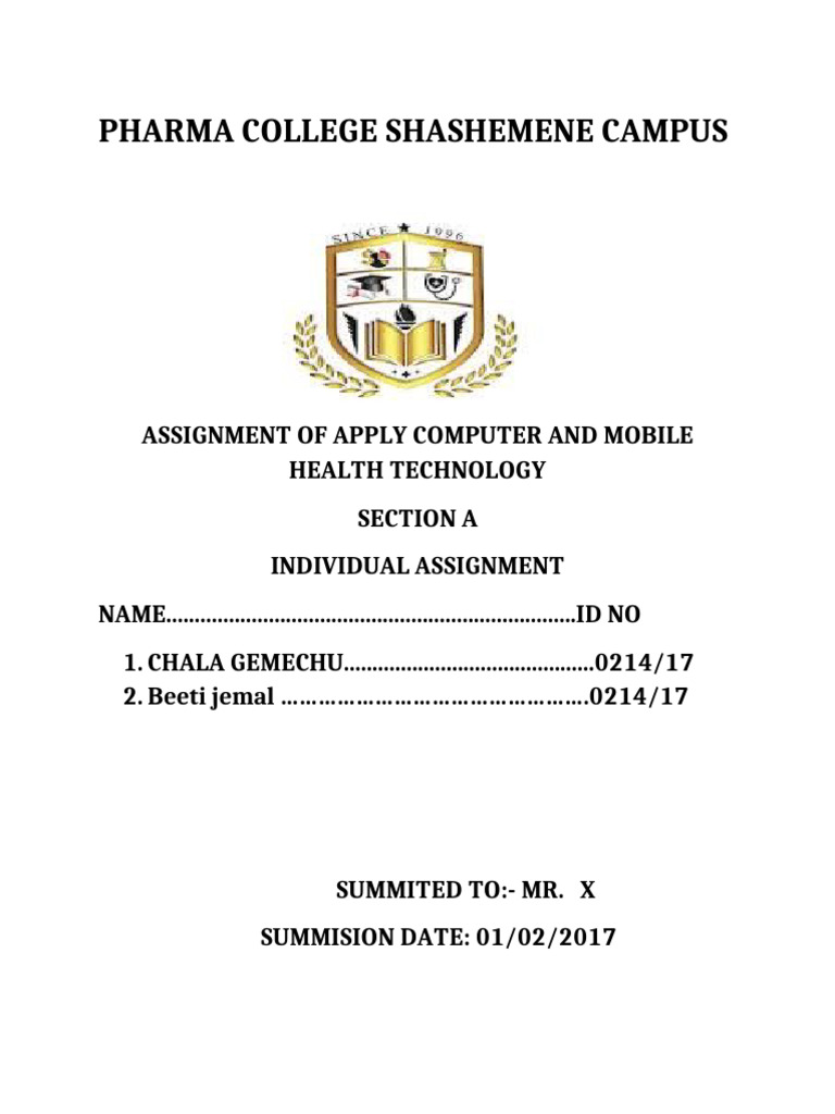 Pharma College Shashemene Campus | PDF