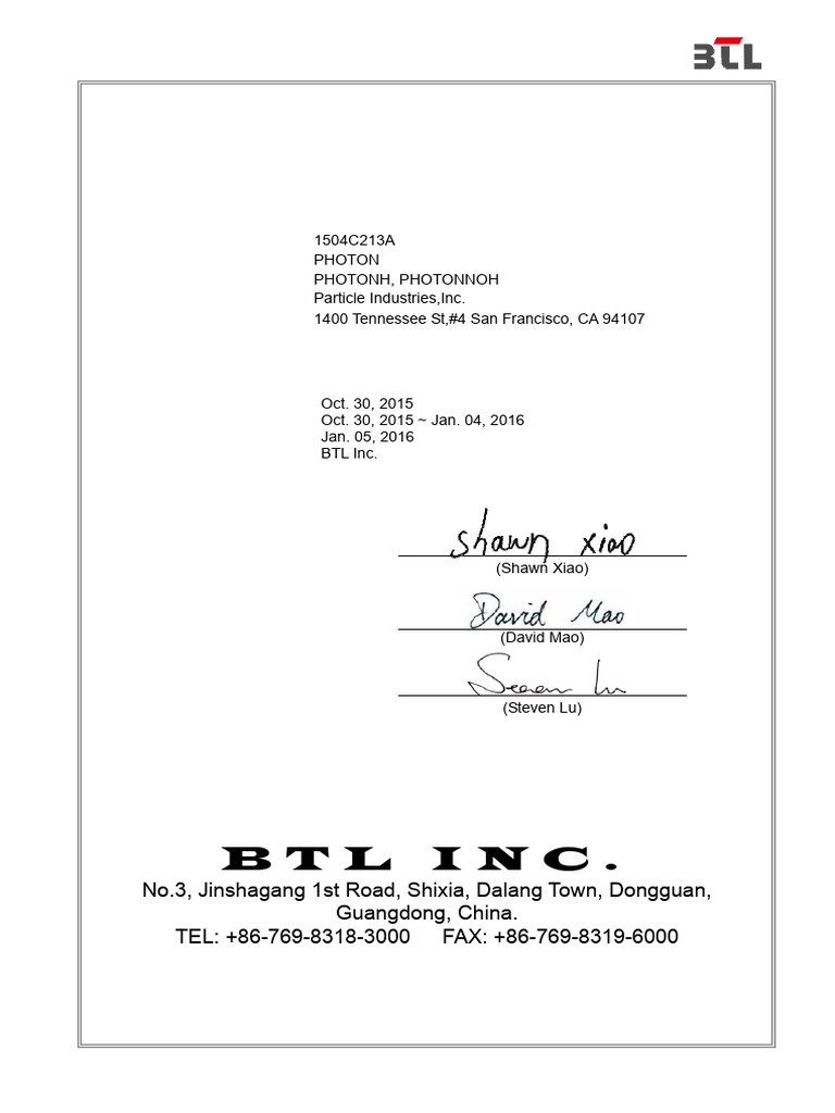 Japan Radio Test Report - P0-Telec-Test-Report | PDF | Ieee 802.11 ...