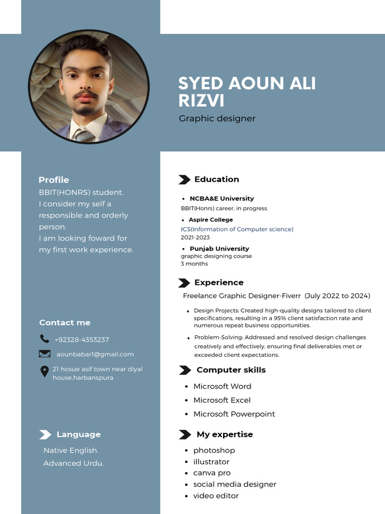 Aoun Ali Resume | PDF