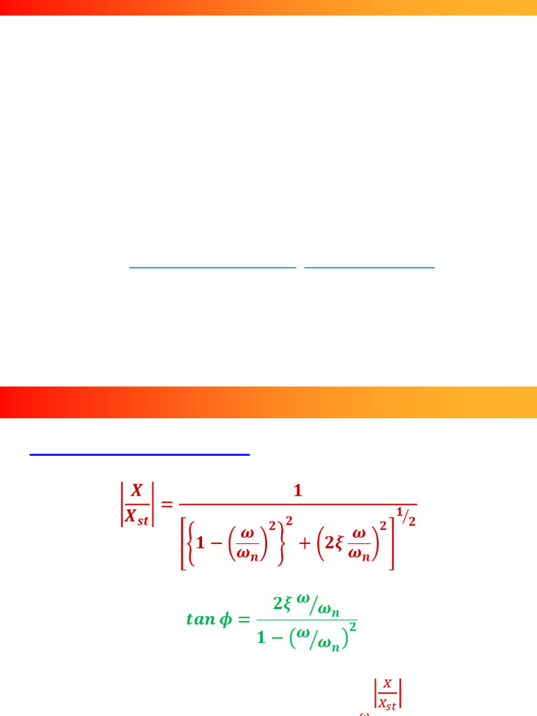 6 - Summary and Coulomb Friction Damping | PDF | Damping | Force