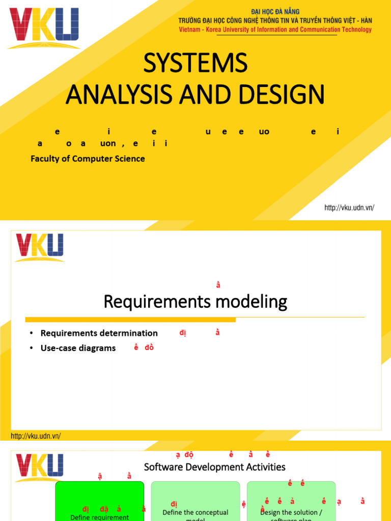 SAD - Ch4 - Requirements Modeling | PDF