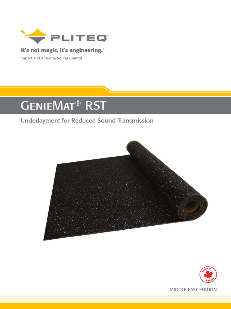 GenieMat RST Brochure MENA - Digital | PDF | Flooring | Tile