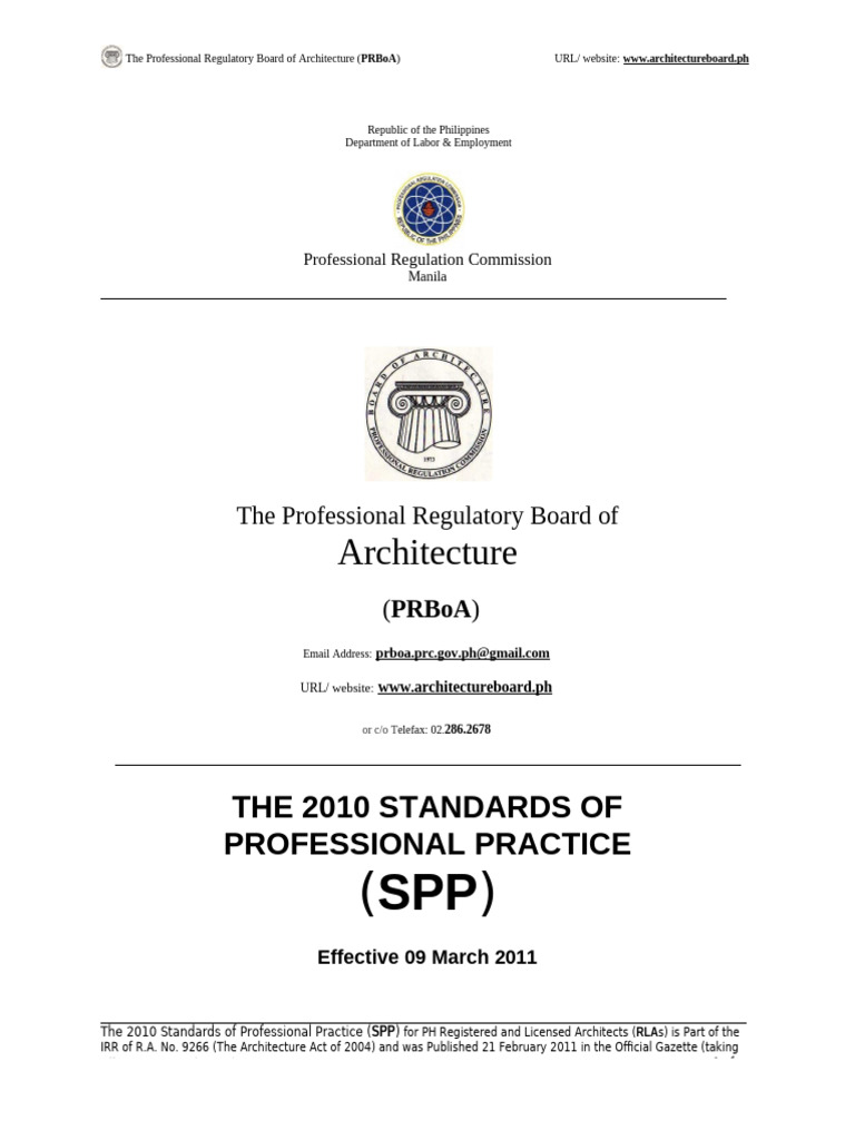 2010 SPP Documents JBO | PDF | Architect | Business
