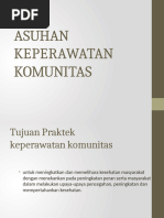 Contoh Askep - Keperawatan - Komunitas | PDF