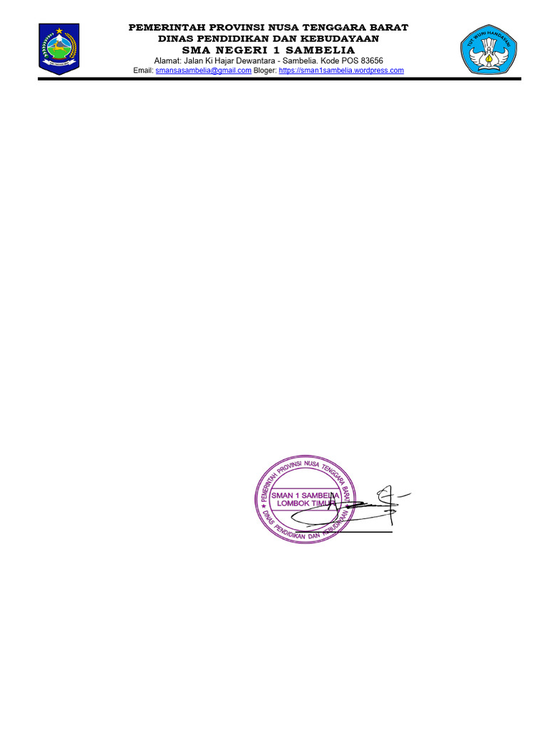 SK Pembagian Tugas Semester Ganjil TP. 2022-2023 | PDF