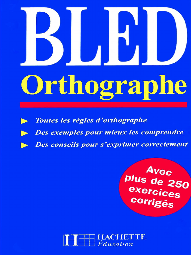 Exercices de français Bled corrigés | PDF