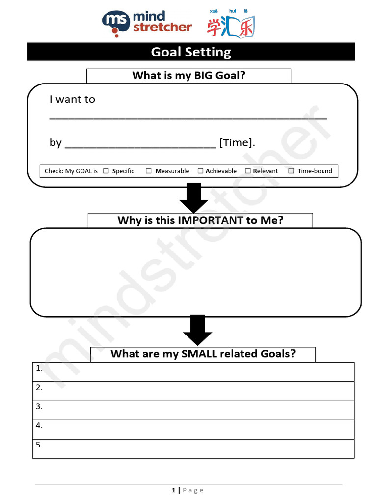 Goal Setting - Watermark | PDF