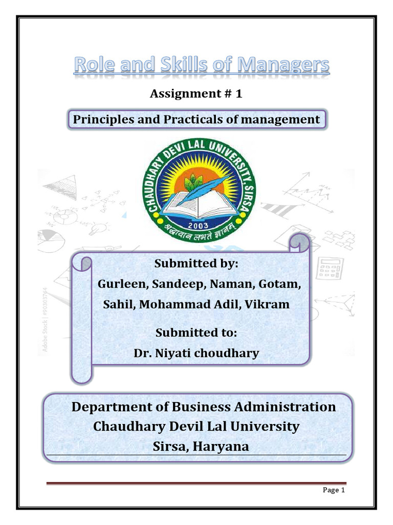 Sandeep PPm Assignment[1] | PDF | Skill | Goal