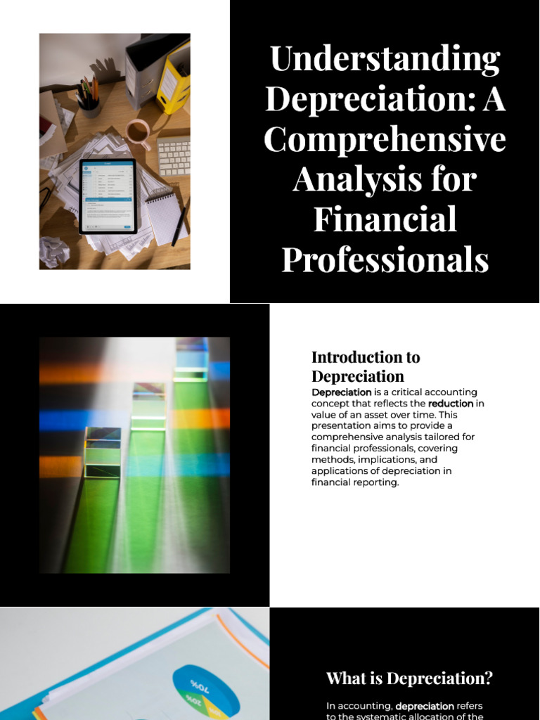 Slidesgo Understanding Depreciation a Comprehensive Analysis for Financial Professionals ...