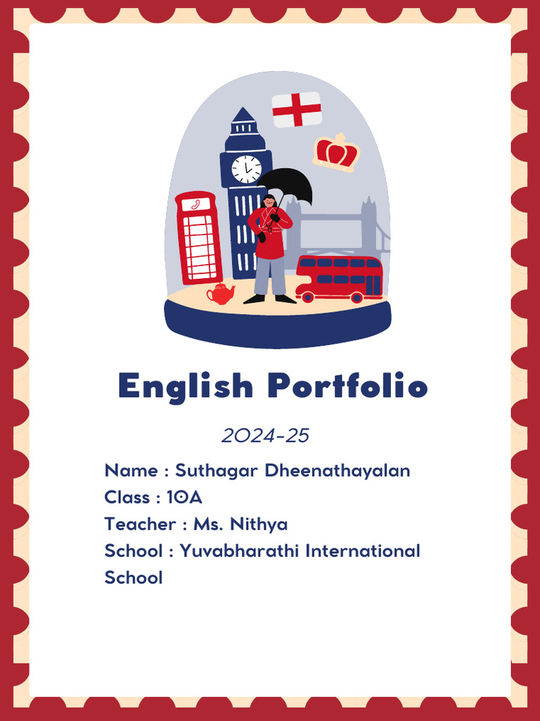 Dheena English Portfolio | PDF