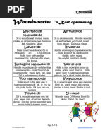 Graad 4 Afrikaans HT Taalstrukture En-Konvensies Sinsoorte - Avj | PDF