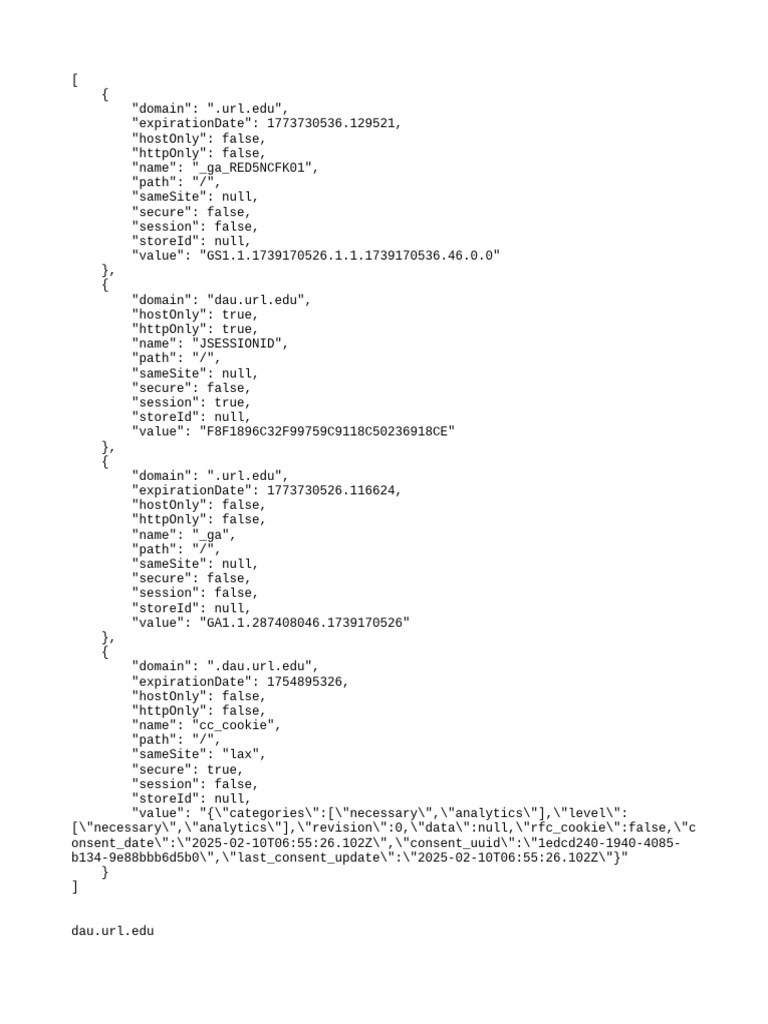 Dau Cookie | PDF