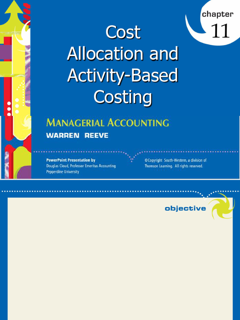 Cost Allocation and ABC - With Copyright | PDF | Business Economics ...