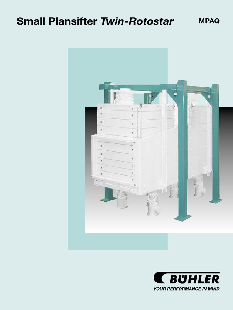 MPAQ Twin-Rotostar Plansifter Overview | PDF | Secondary Sector Of The ...
