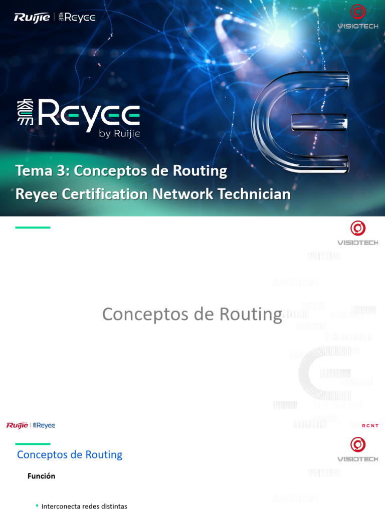 RCNT 20221005 Tema3 | PDF | Enrutador (Computación) | Dirección IP