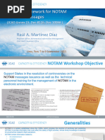 ICAO NOTAM Format Example | PDF | Air Traffic Control | Runway