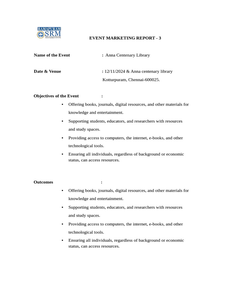 Anna Library Report | PDF