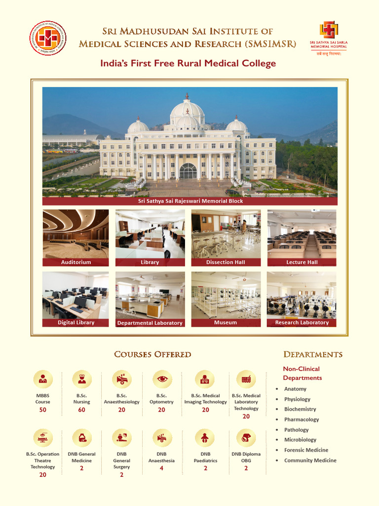 SMSIMSR Course Offerings Overview | PDF