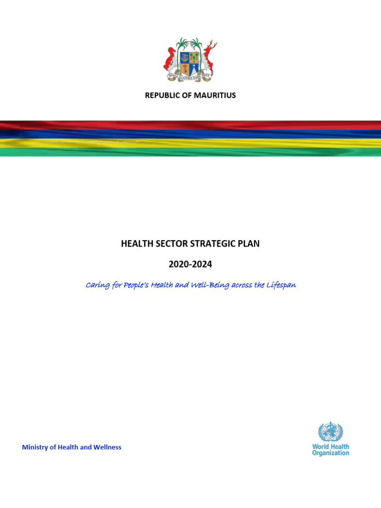 Health Sector Strategic Plan 2020 2024 | PDF | Health Care | Preventive ...