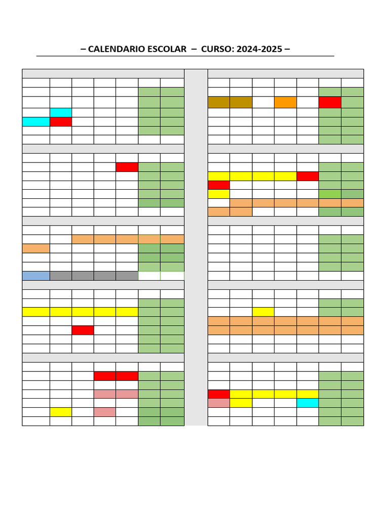 CALENDARIO ESCOLAR MDC 2024 2025 14 9 24 | PDF | Observancias | Días festivos