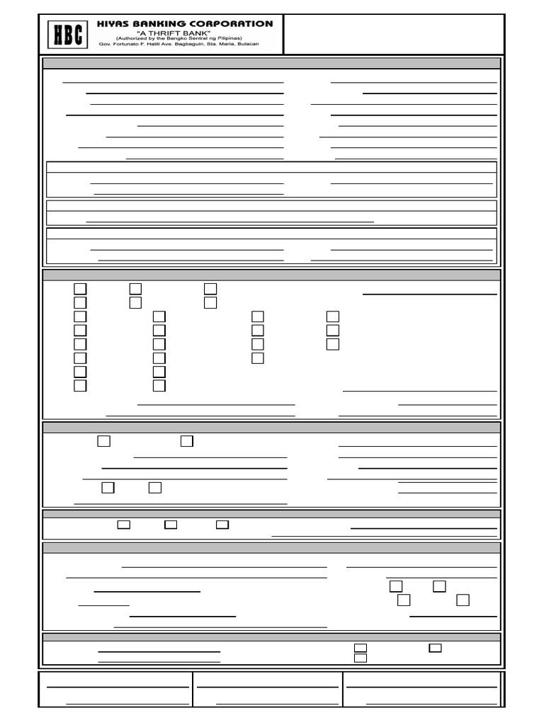 CIC Credit Report Request Form | PDF | Identity Document | Government ...